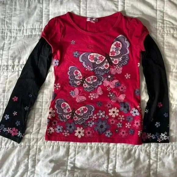 FANG | Shirts & Tops | Fang Y2k Fairy Whimsygoth Floral Butterfly ...